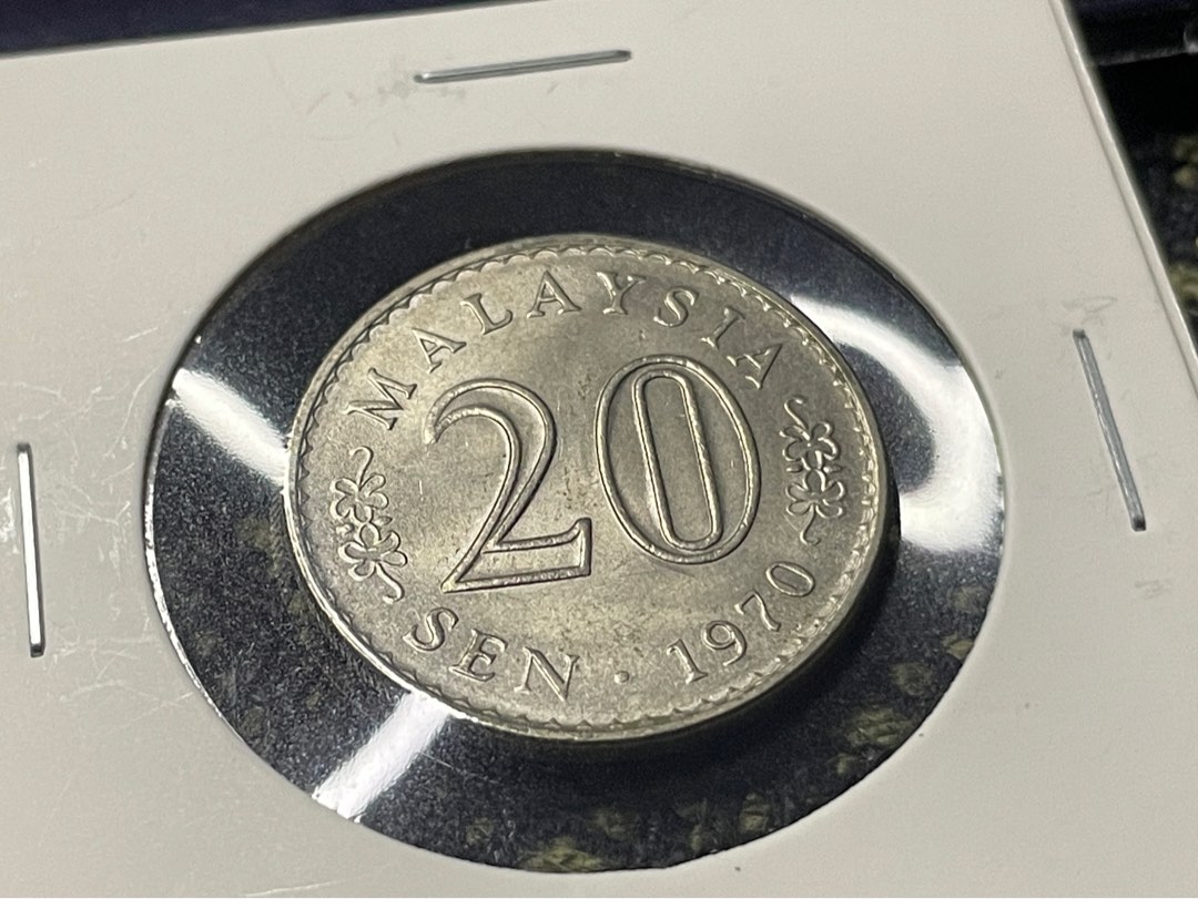 20sen 1970 parlimen keydate duit lama coin, Hobbies & Toys ...