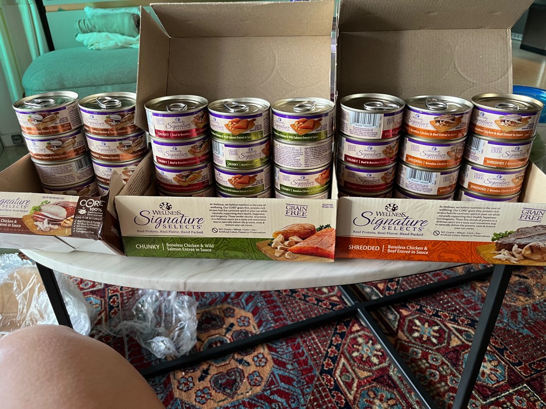 32 Wellness Core Signature Cat Can Food (2.8oz/79g), Pet Supplies, Pet ...