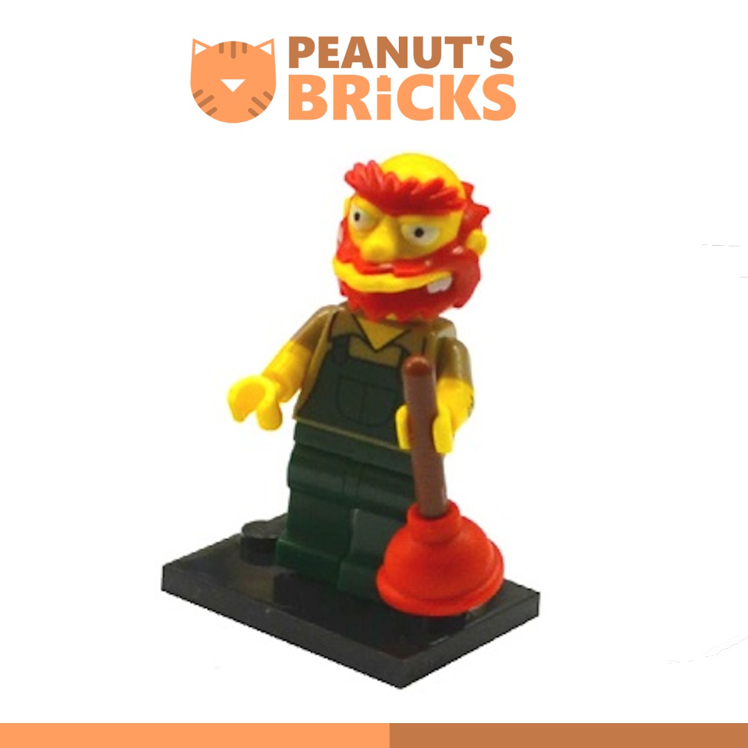 71009 Lego Minifigure The Simpsons Series 2 - Groundskeeper Willie ...