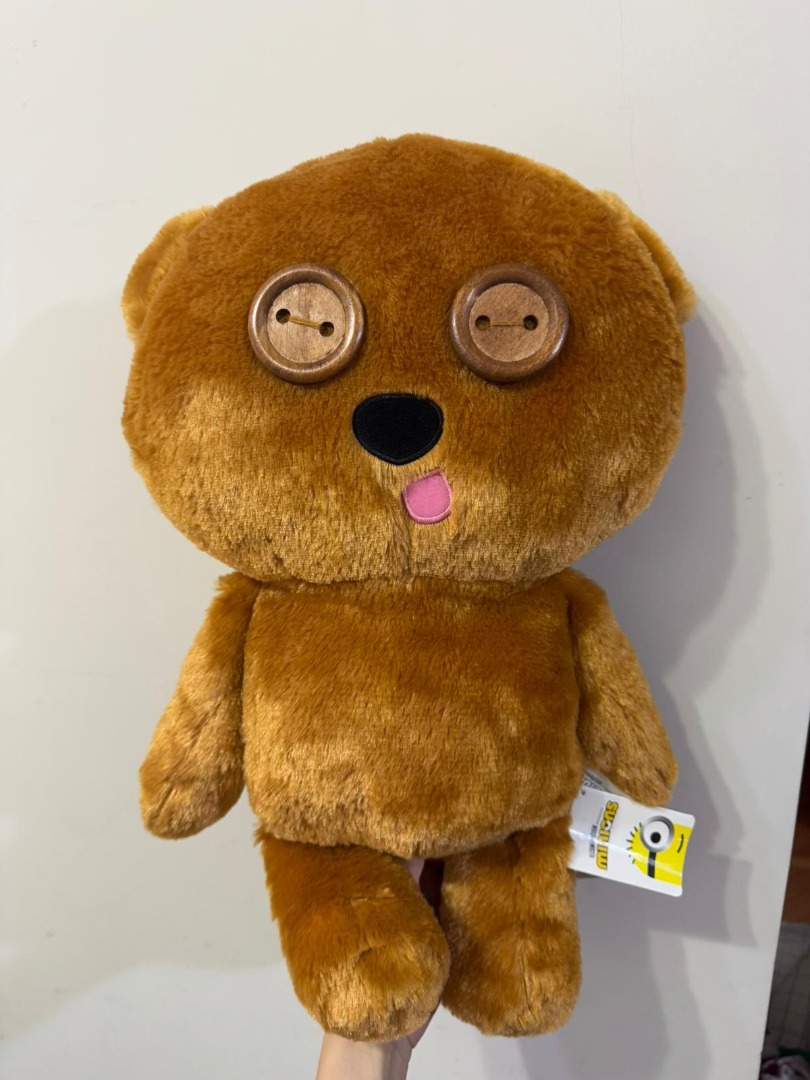 【現貨】絕版 MINIONS BOB faviour bear tim bob 最愛TIM minions 公仔 約40 CM, 興趣及遊戲 ...