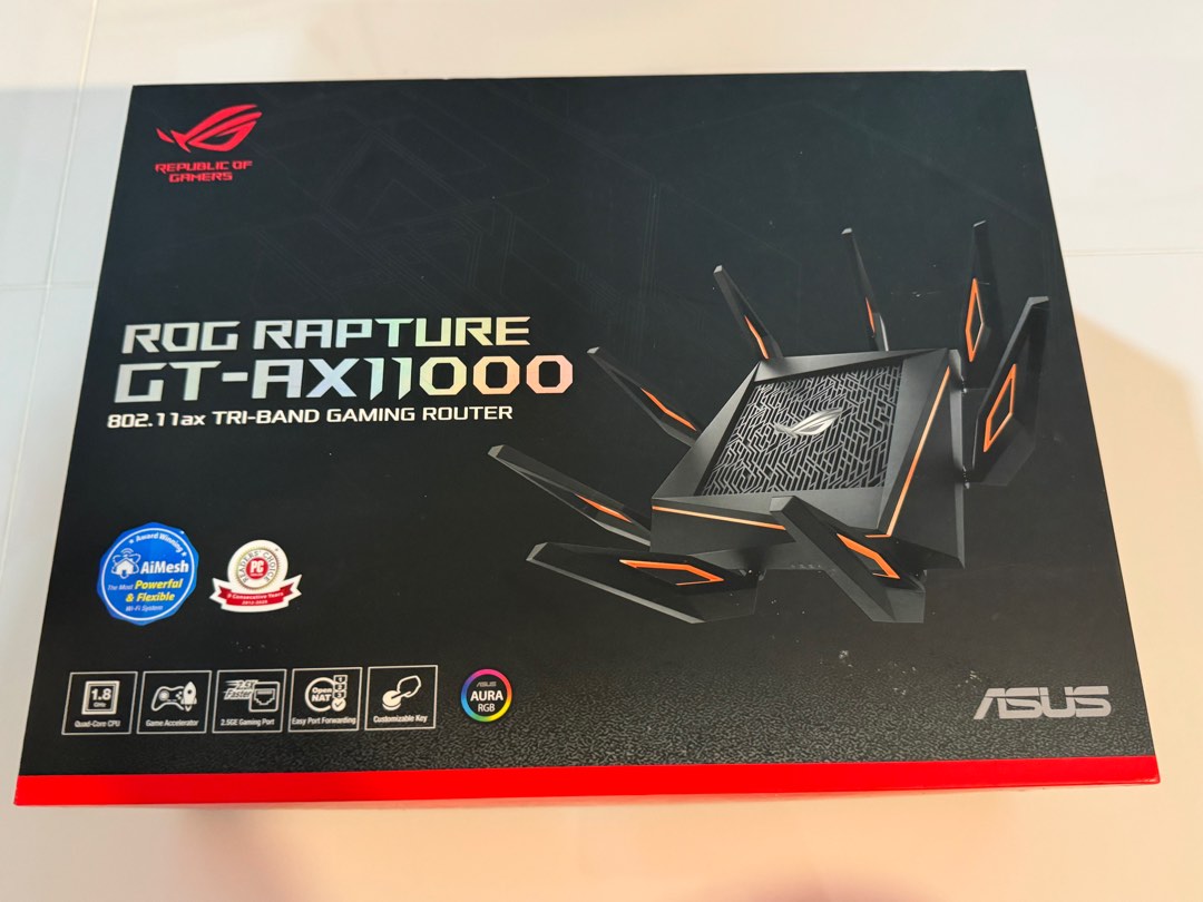 Asus Rog Router, Computers & Tech, Parts & Accessories, Networking on ...
