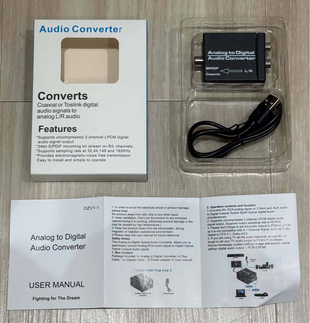 Audio convertor (Digital/Analog), Audio, Other Audio Equipment on Carousell