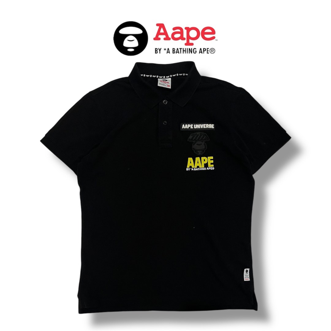 Authentic Aape By Bathing Ape Polo Shirt, Men's Fashion, Tops & Sets ...