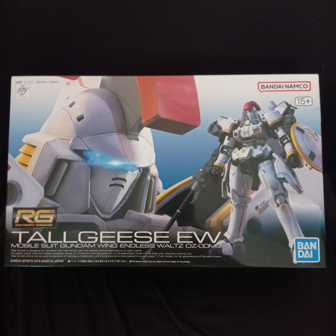 Bandai RG Tallgeese Real Grade 1/144 Gundam mecha robot model kit toys ...
