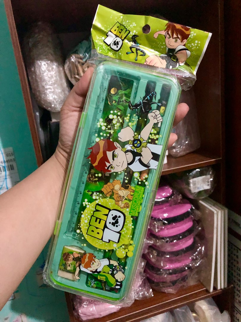 BEN 10 PENCIL CASE SET, Hobbies & Toys, Stationary & Craft, Stationery ...