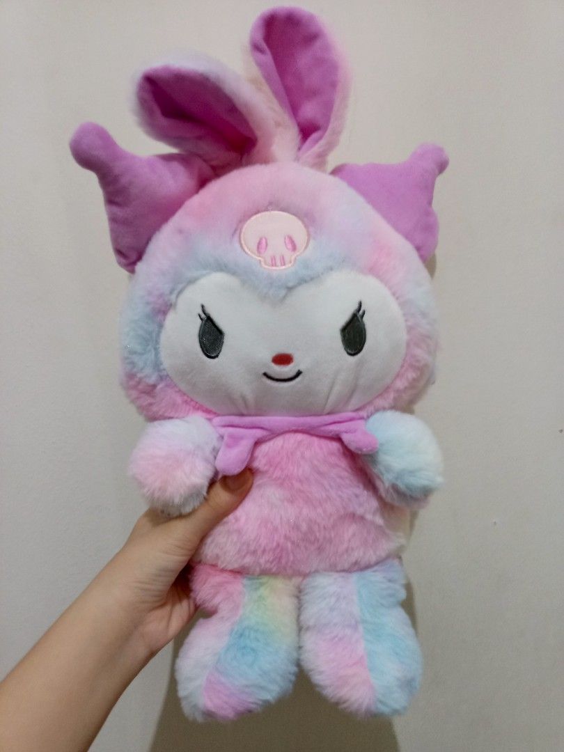 Big Cute Kawaii Kuromi Children's Backpack Knapsack Bag Colorful ...