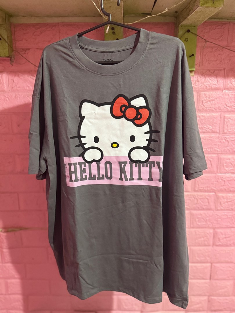 Bluenotes Hello Kitty Shirt Oversized, Women's Fashion, Tops, Shirts on ...