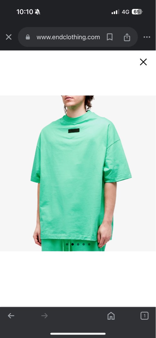 BNWT ESSENTIALS CREW NECK T SHIRT, Men's Fashion, Tops & Sets, Tshirts ...