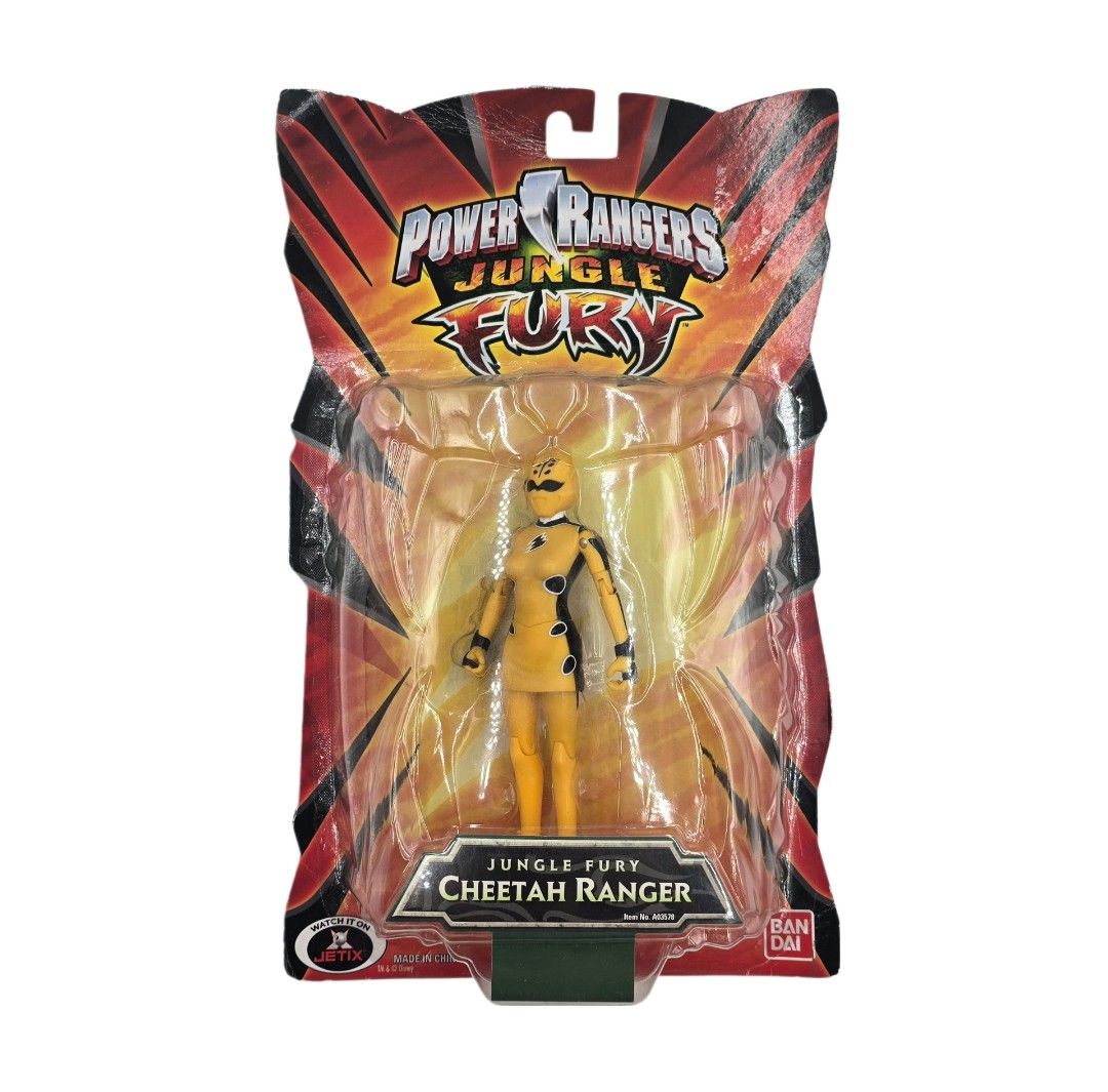 [Brand New] Bandai Power Rangers Jungle Fury - Cheetah Ranger Action ...