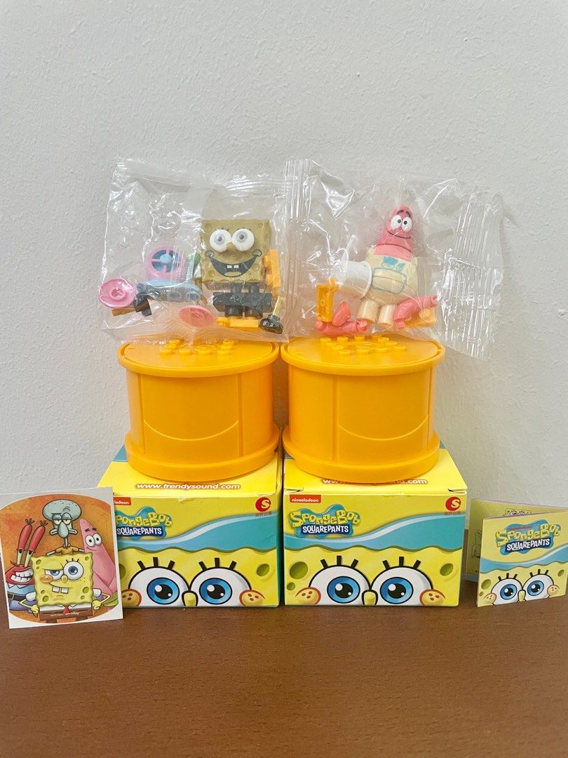 [BNIB] Spongebob Blindbox Lego CPCM Squidward Patrick Secret Miniso ...