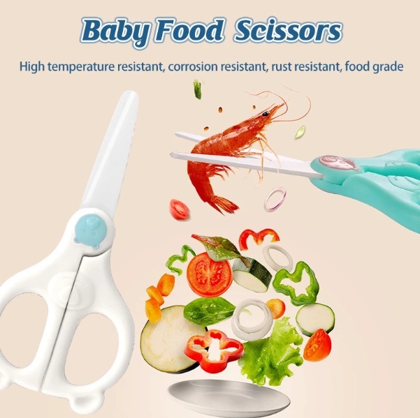 Ceramic Food Scissors with Case, Cover, Furniture & Home Living ...