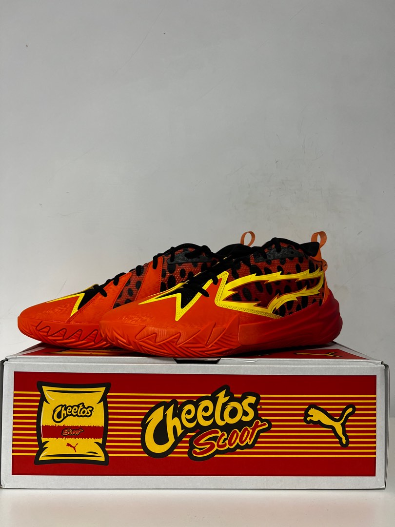 Cheetos x Puma Scoot Zeros, Men's Fashion, Footwear, Sneakers on Carousell