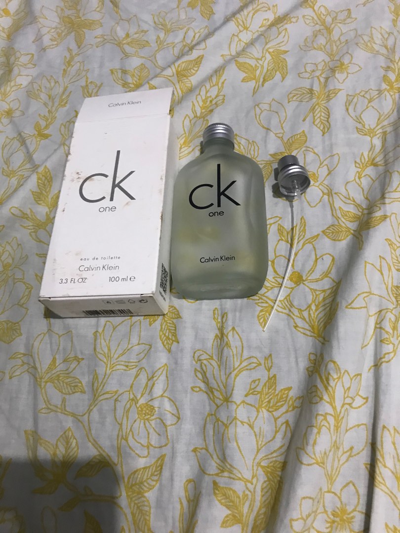 CK one- 100mL, Men's Fashion, Activewear on Carousell