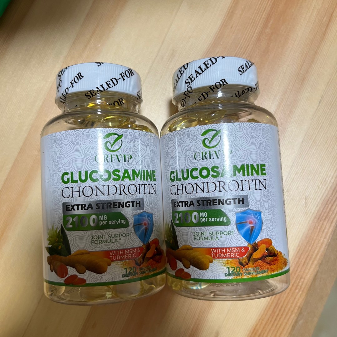 CREVIP GLUCOSAMINE CHONDROTIN (120 CAPSULES), Health & Nutrition ...