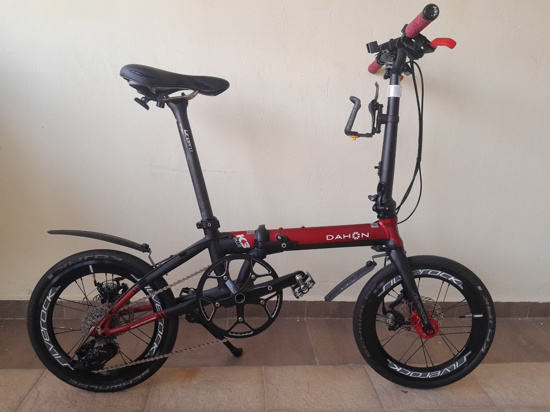 Dahon K3 Plus upgrade to (349) foldable bike bicycle, Sports Equipment ...
