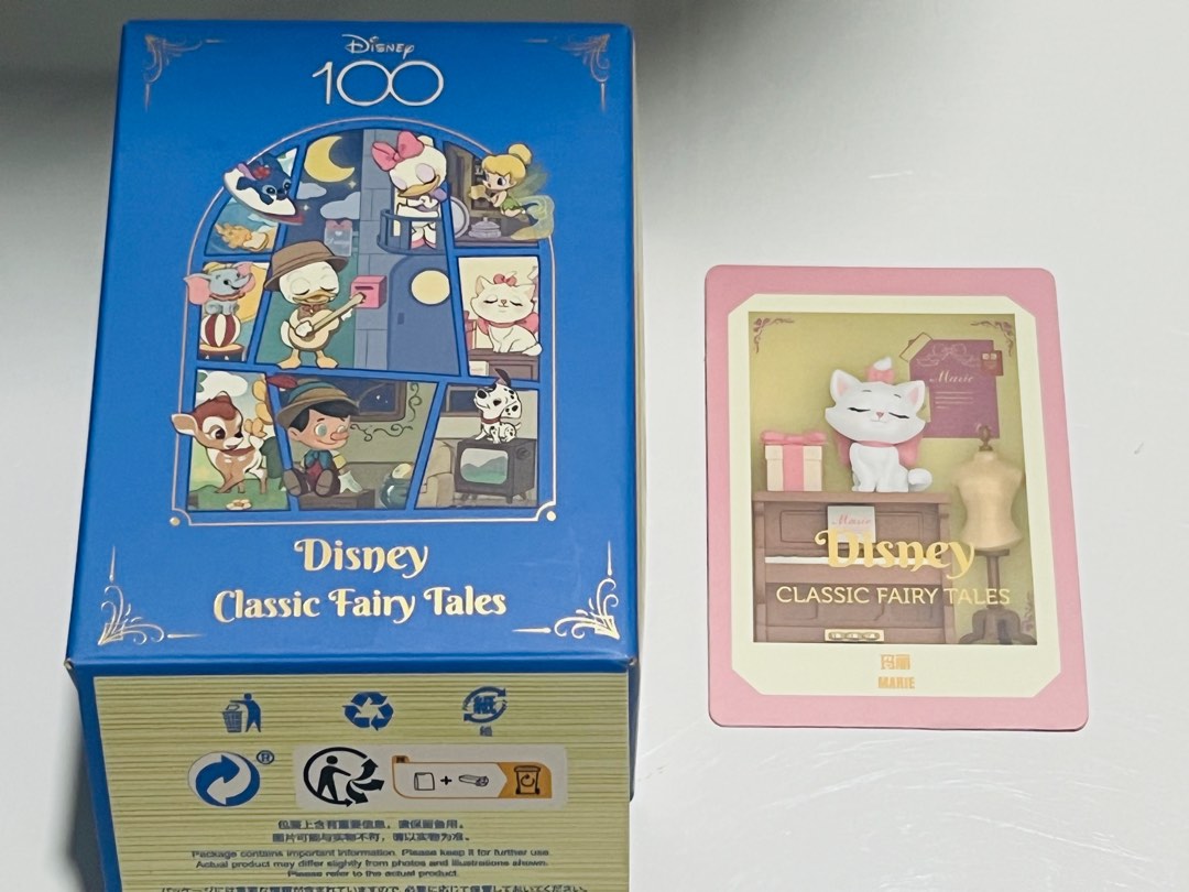 Disney 100 Marie POP Mart, Hobbies & Toys, Toys & Games on Carousell