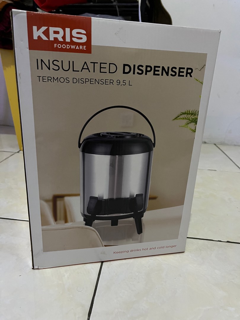 Dispenser 9,5L Kris, Kitchen & Appliances di Carousell