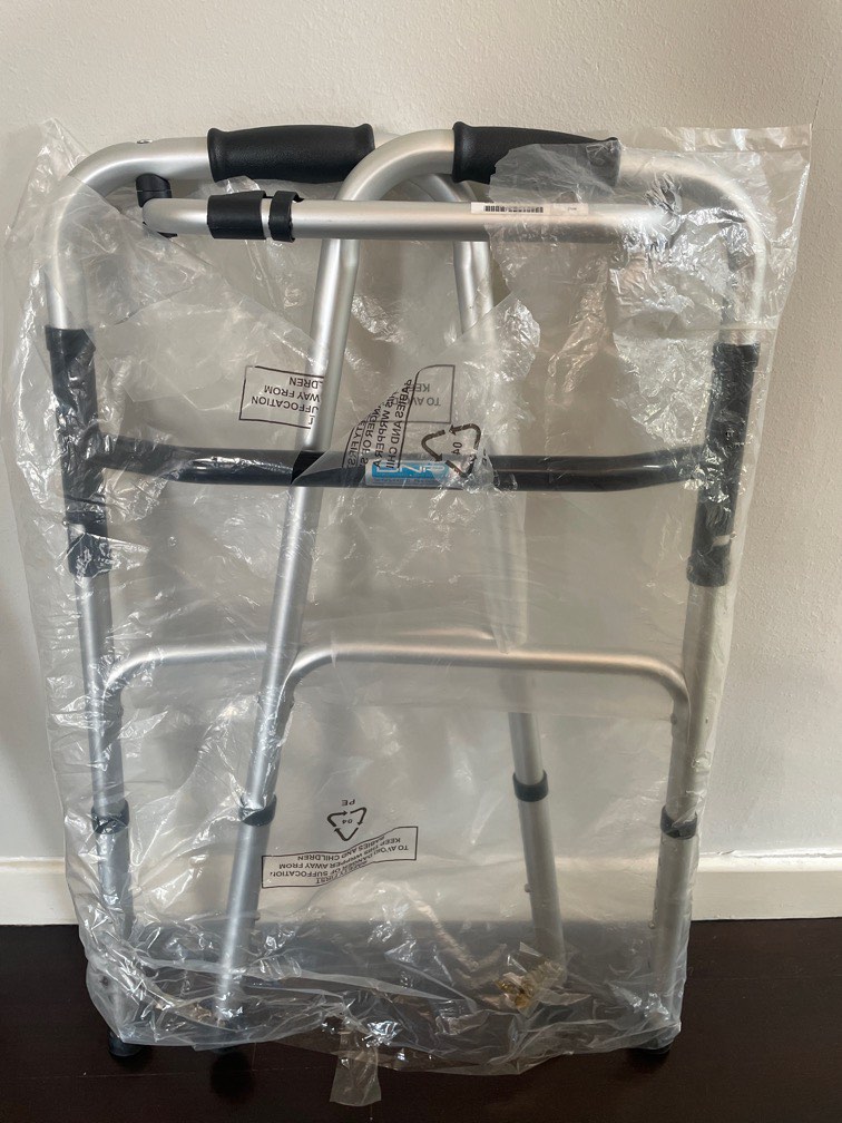 Foldable Walking Frame Aid, Health & Nutrition, Assistive ...