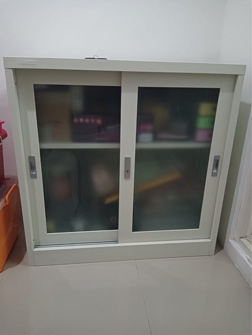 GARAGE SALE!! INFORMA - LEMARI BESI - LOW FILING CABINET, Perabotan ...