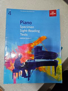 ABRSM Grade 5 Piano Specimen Sight-Reading Tests, Hobbies & Toys, Music ...