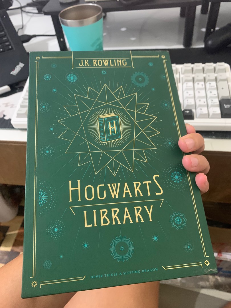 Hogwarts Library Set of 3, Hobbies & Toys, Books & Magazines, Children ...