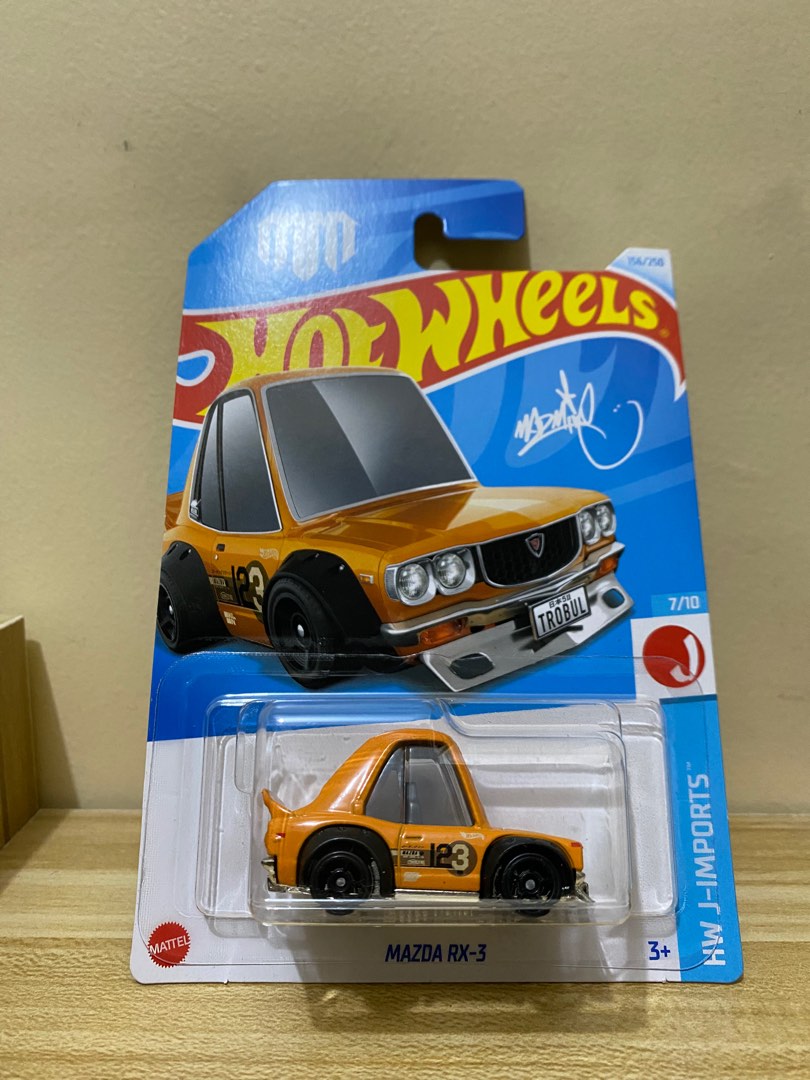 HOT WHEELS TOONED MAZDA RX3 ORANGE, Hobbies & Toys, Toys & Games on ...