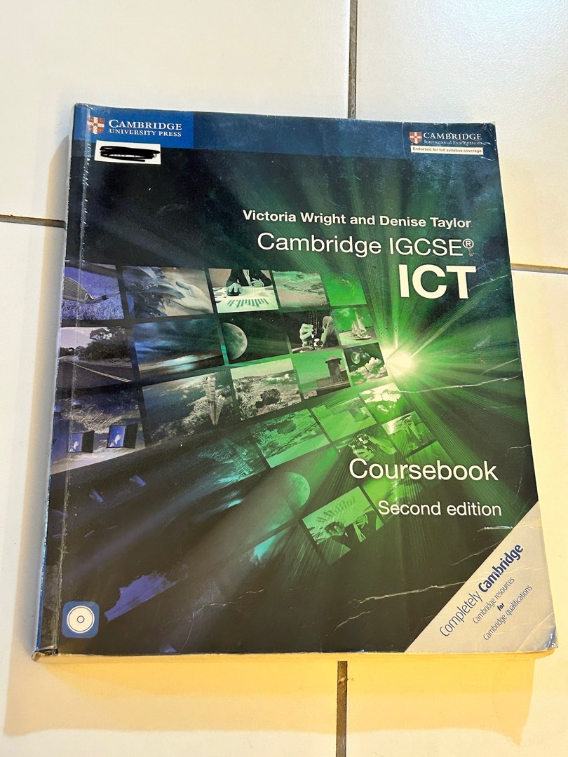 IGCSE Cambridge ICT book, Hobbies & Toys, Books & Magazines, Textbooks ...