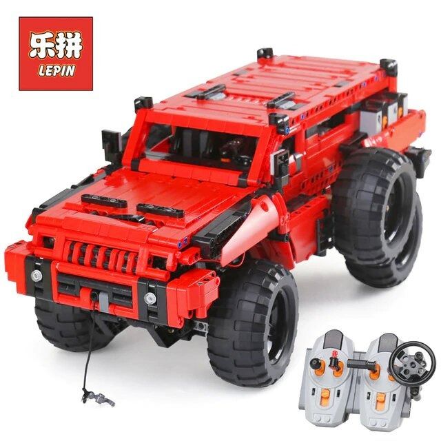 In Stock Lepin Lego Marauder Off Roader 4x4 Road Humvee Jeep Car Truck ...