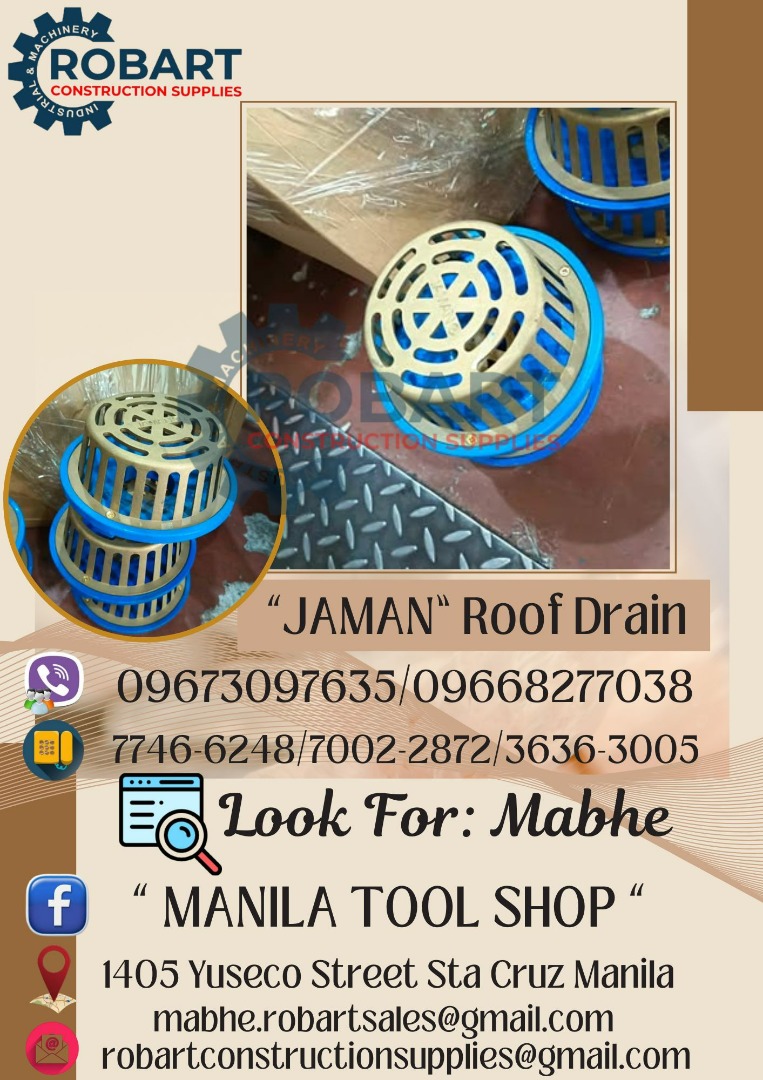 "JAMAN" Roof drain, Furniture & Home Living, Cleaning & Homecare ...