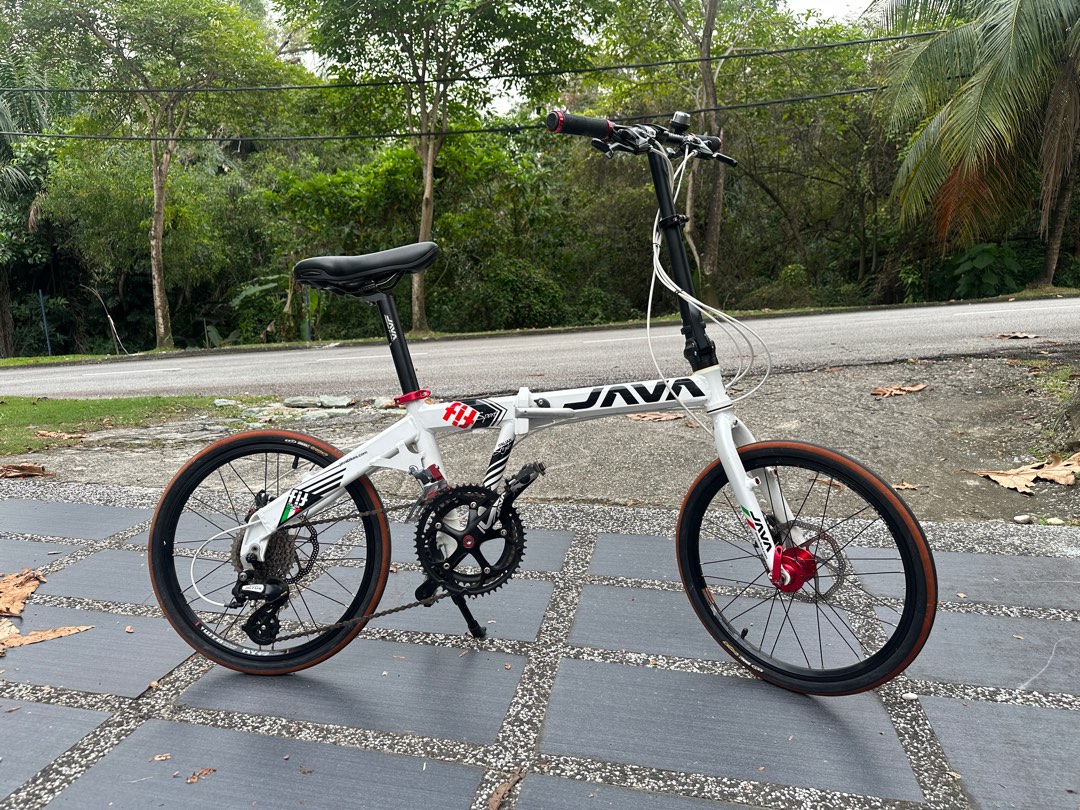 Java fit folding bike 11 speed, Sports Equipment, Bicycles & Parts, Bicycles on Carousell