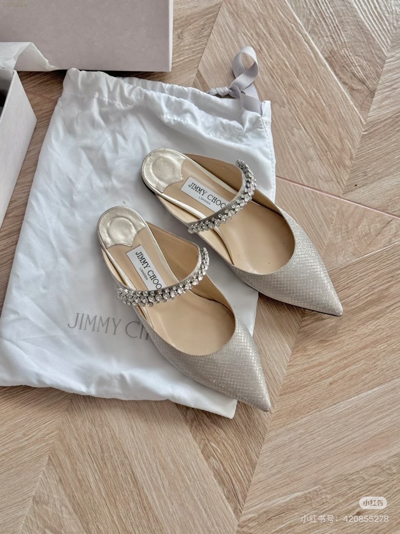 Jimmy Choo Bing flat, Men's Fashion, Footwear, Dress Shoes on Carousell