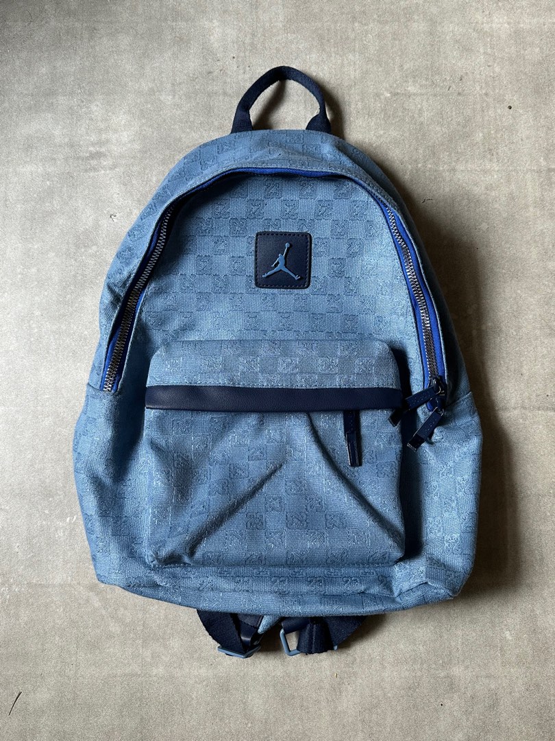 jordan monogram backpack blue, Men's Fashion, Bags, Backpacks on Carousell
