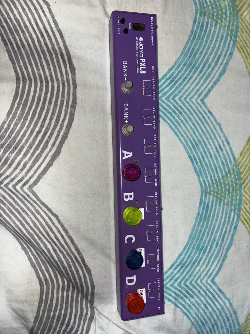 Joyo PXL 8 loop switcher, Hobbies & Toys, Music & Media, Musical ...