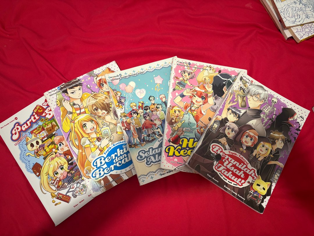 Komik Siri Candy Candy Series, Hobbies & Toys, Books & Magazines ...