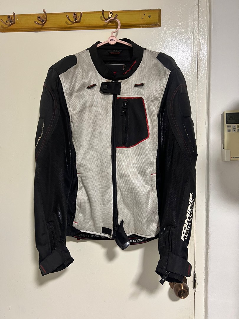 Komine mesh jacket, Motorcycles, Motorcycle Apparel on Carousell