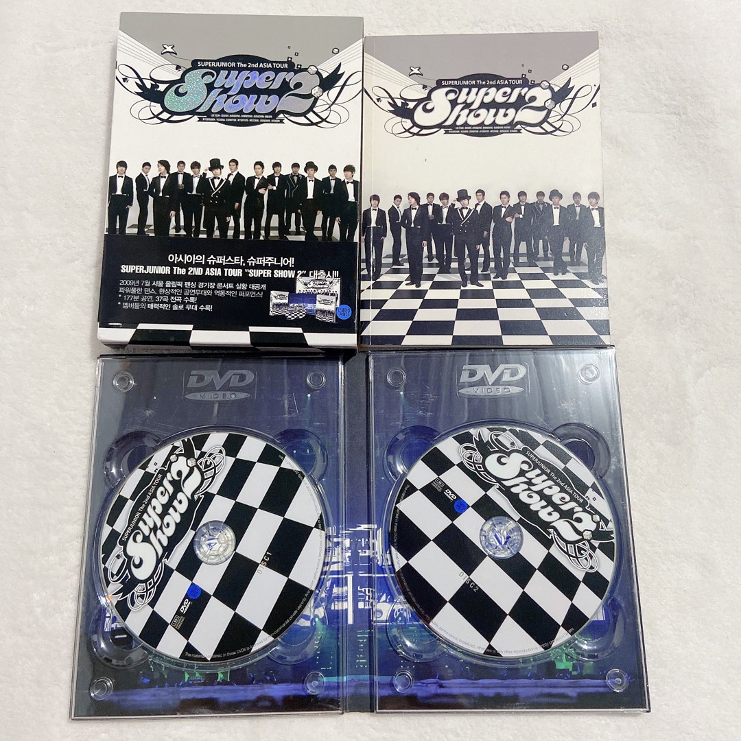 KPOP Super Junior SUJU Super Show DVD Photobook, Hobbies & Toys ...