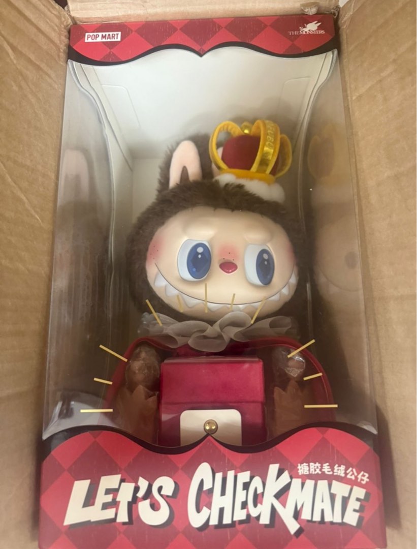 Labubu CheckMate King, Hobbies & Toys, Toys & Games on Carousell