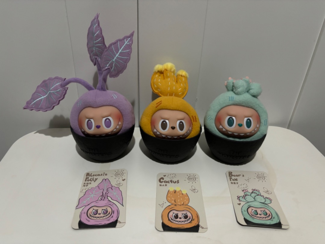 Labubu Plants Popmart, Hobbies & Toys, Toys & Games on Carousell