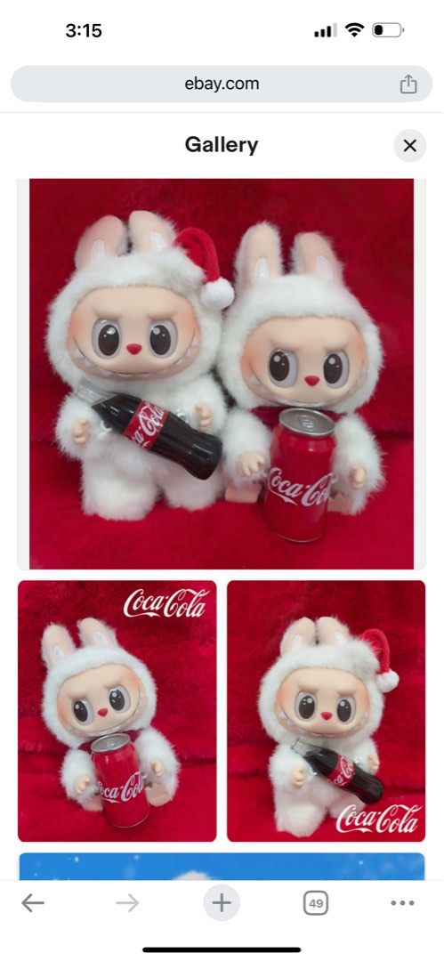 Labubu v3 Coca Cola, Hobbies & Toys, Toys & Games on Carousell