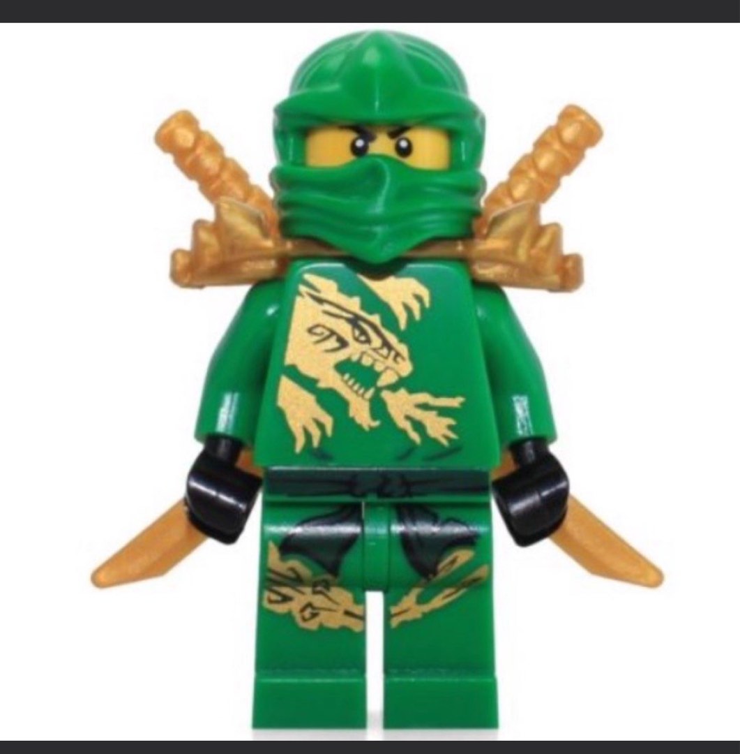 Lego Ninjago Lloyd DX with Weapons No Baseplate, Hobbies & Toys, Toys ...