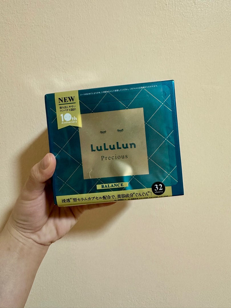 Lululun Precious Sheet Mask BALANCE - 32 Day Pack, Beauty & Personal Care, Face, Face Care on ...