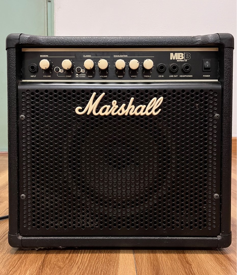 Marshall MB-15 Bass Amplifier, Hobbies & Toys, Music & Media, Musical ...