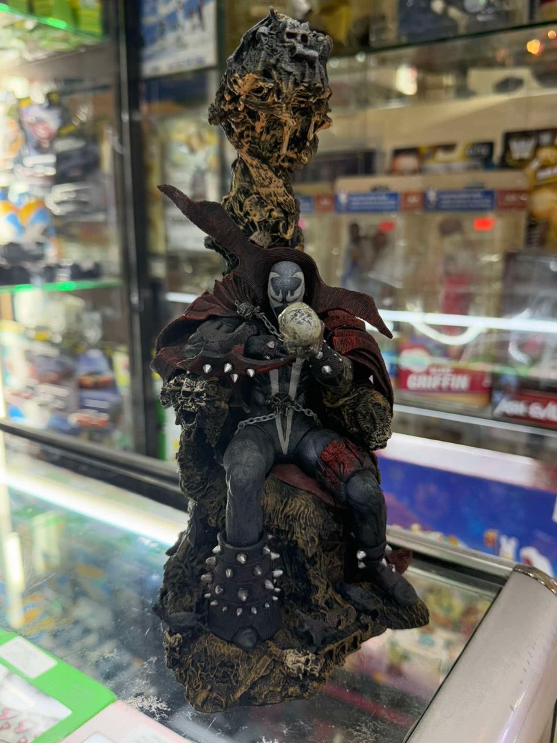 Mcfarlane Spawn On Thron, Hobbies & Toys, Toys & Games on Carousell