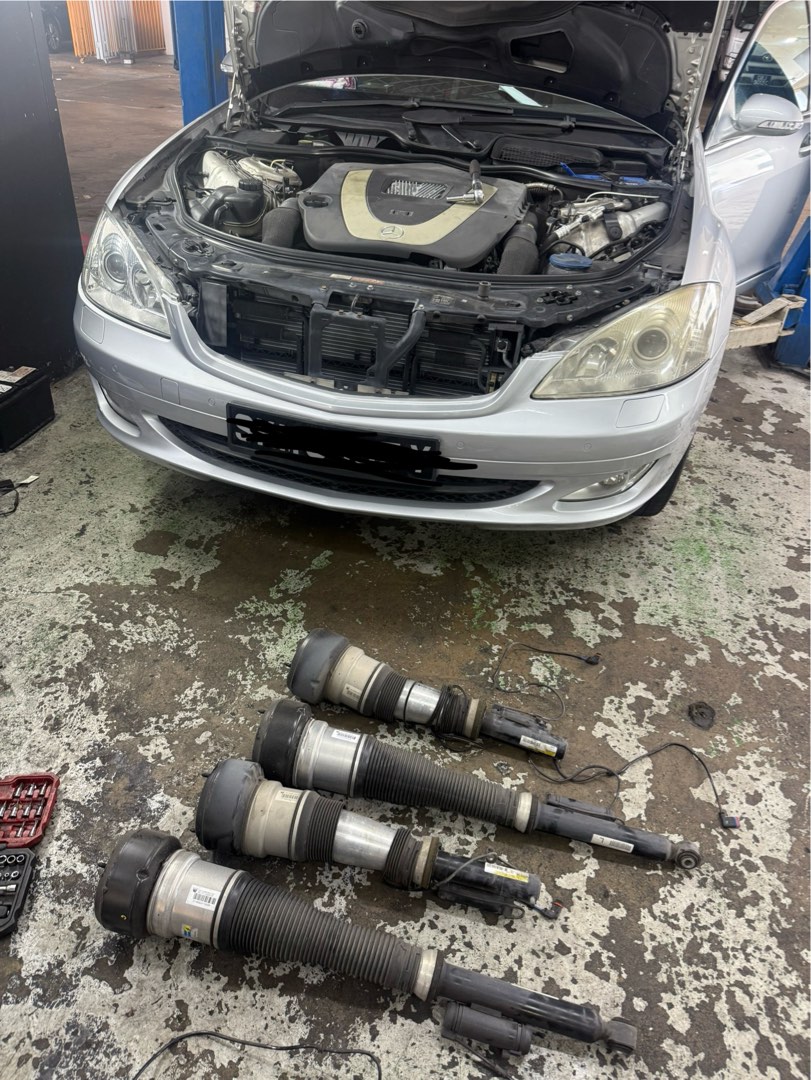mercedes airmatic system solve all issue, Car Accessories, Car ...