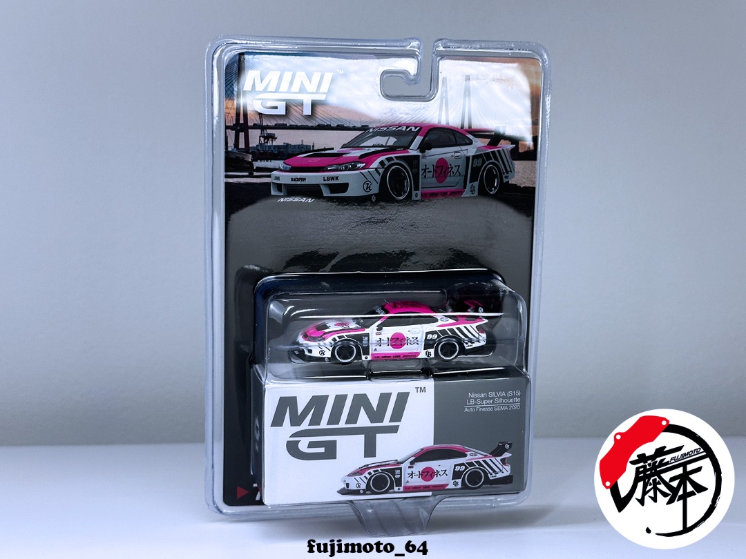 MINI GT 1/64 #781 NISSAN LB-SUPER SILHOUETTE S15 SILVIA AUTO FINESSE ...