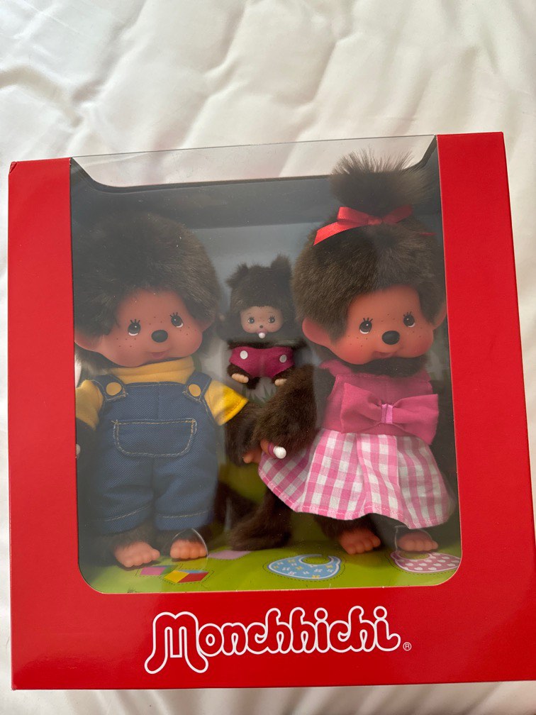 Monchhichi family set, Hobbies & Toys, Toys & Games on Carousell
