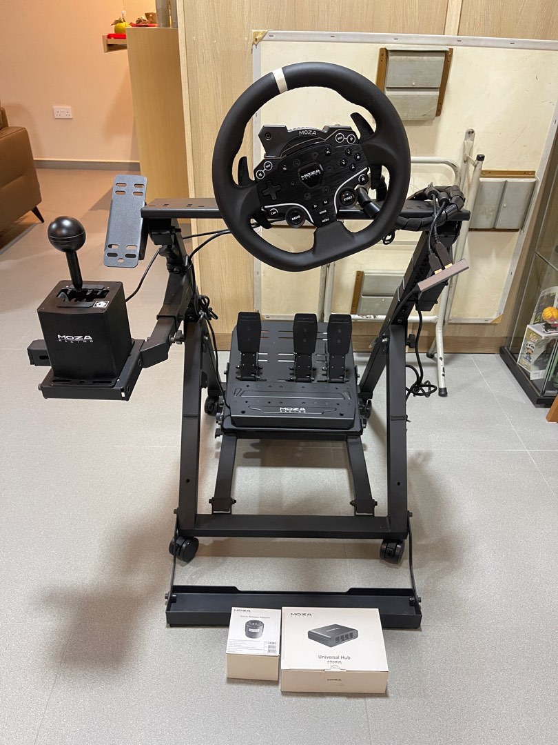 Moza R5 racing rig, Video Gaming, Gaming Accessories, Controllers on ...