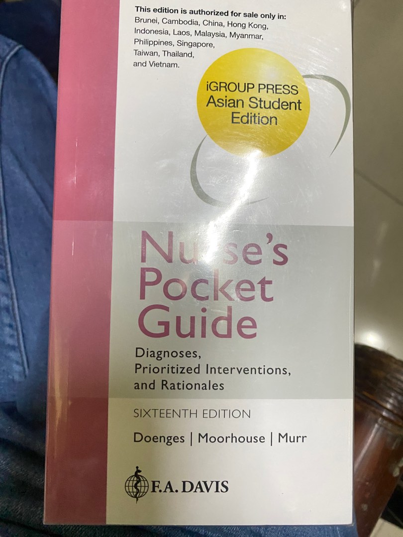 NANDA 16TH ED, Hobbies & Toys, Books & Magazines, Textbooks on Carousell