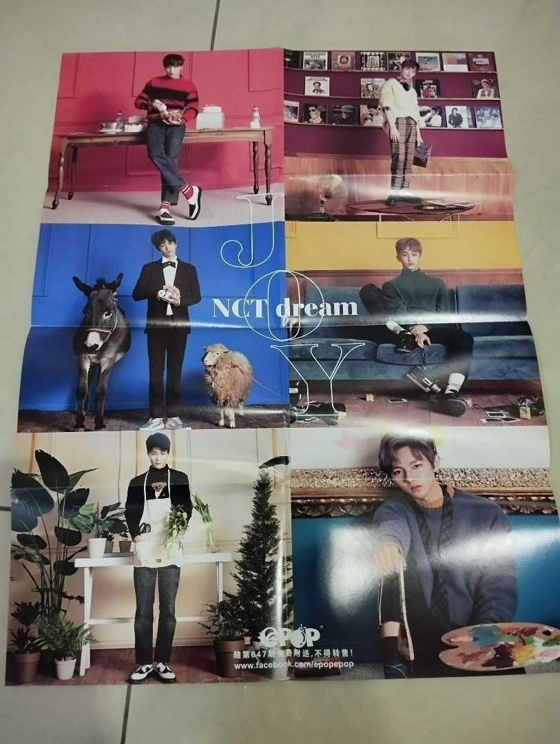 NCT posters / cutout part 2, Hobbies & Toys, Collectibles & Memorabilia ...
