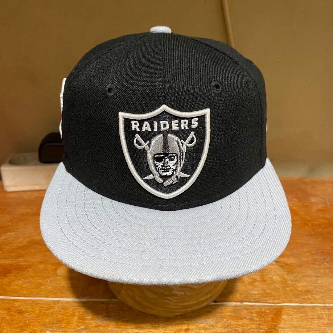 NEW ERA x RAIDERS NFL, Fesyen Pria, Aksesoris, Topi di Carousell